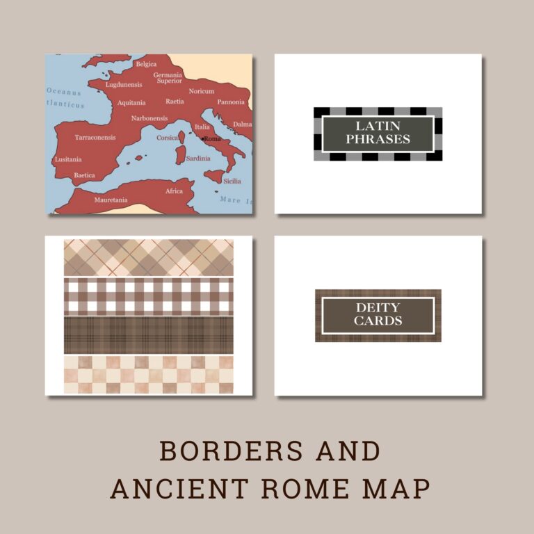 Ancient Rome Bulletin Board – The Printables Shop
